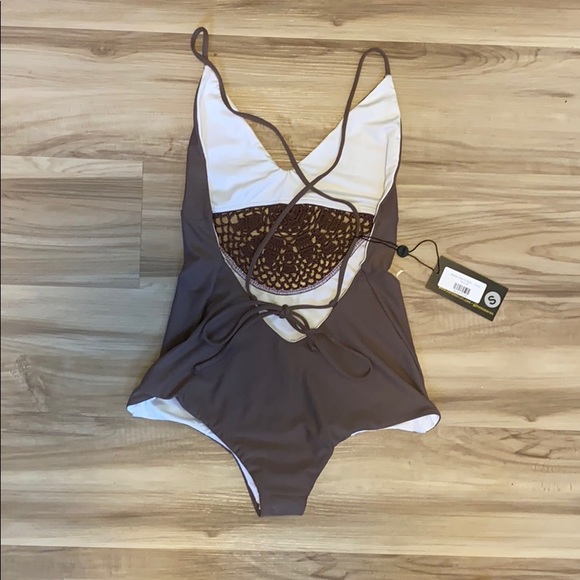 Benoa Swim | Swim | Benoa Swim X Pyzel Tahiti One Piece In Cacao | Poshmark
